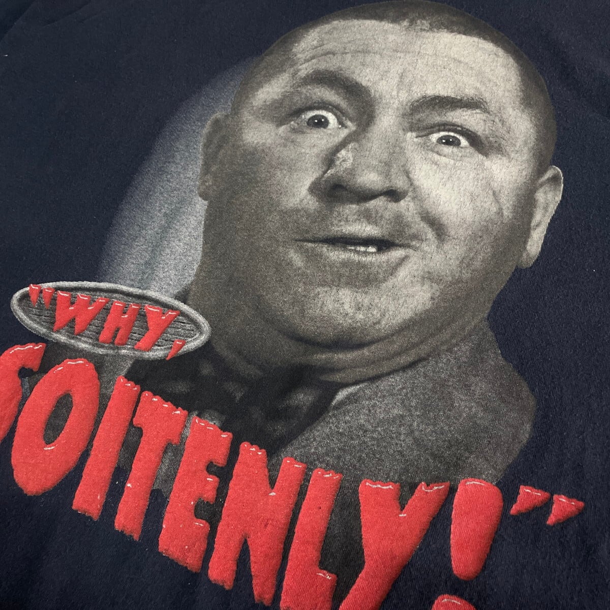 00年代 SOITENLY The Three Stooges プリントTシャツ メンズXL 古着 3ばか大将 カーリーハワード コメディアン ...
