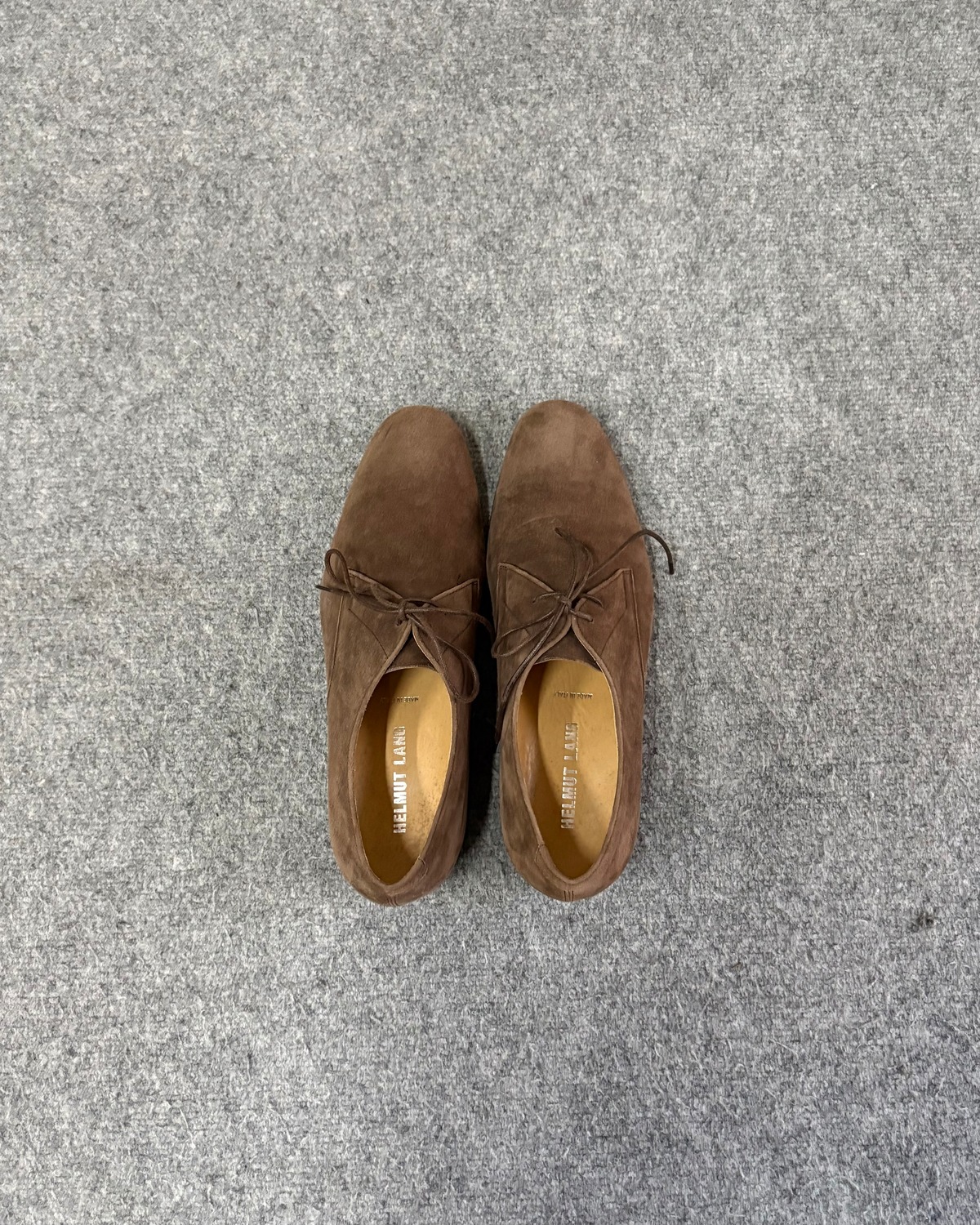 【HELMUT LANG】suede leather lace shoes | blendmarket