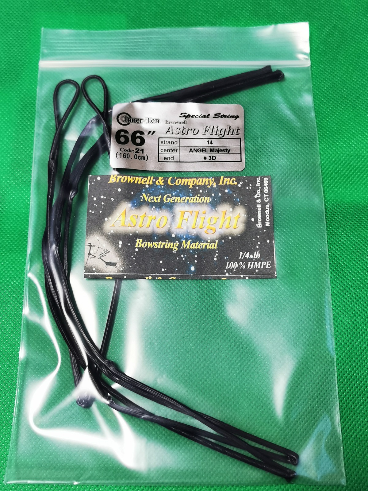 66インチ ベアボウ用ストリング ( AstroFlight ) | Inner-Ten アーチェリー用品通販ショップ