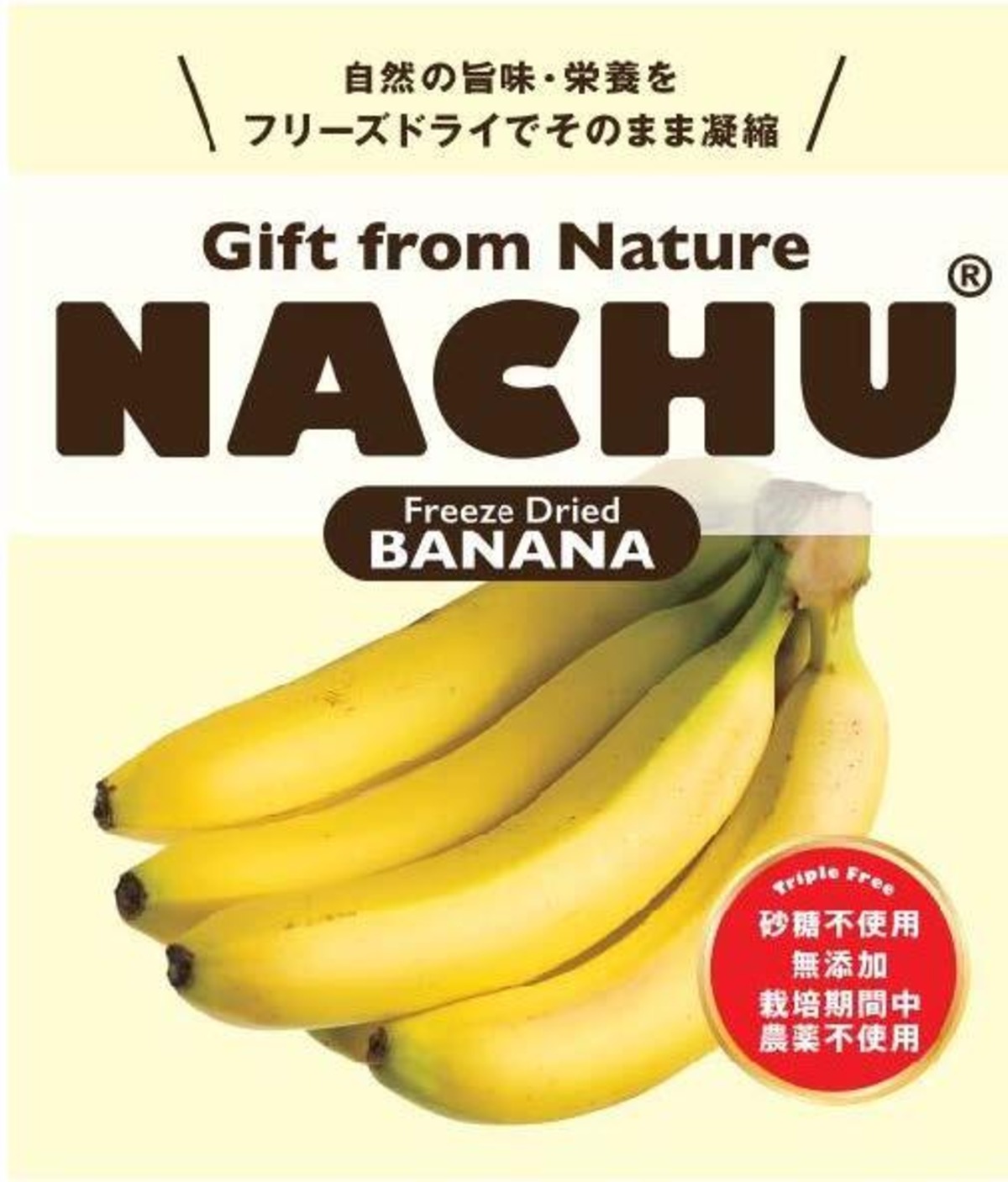NACHU バナナ 25g 3個袋セット | NACHU