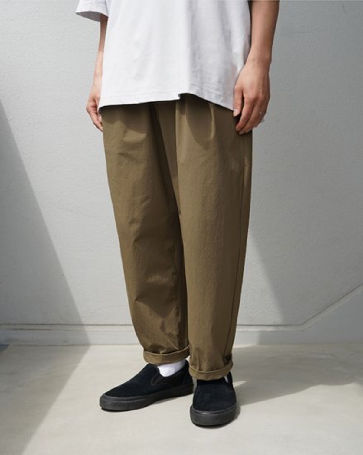 FAKIE STANCE / D-50 Nylon Stretch Coyote | distrad