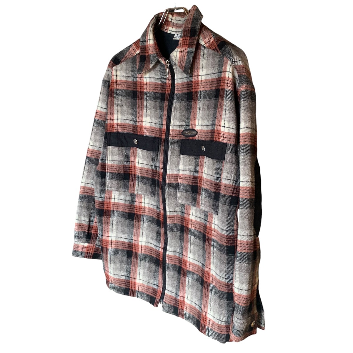 90's~ OXBOW Wool Check Jacket | BIT STORE