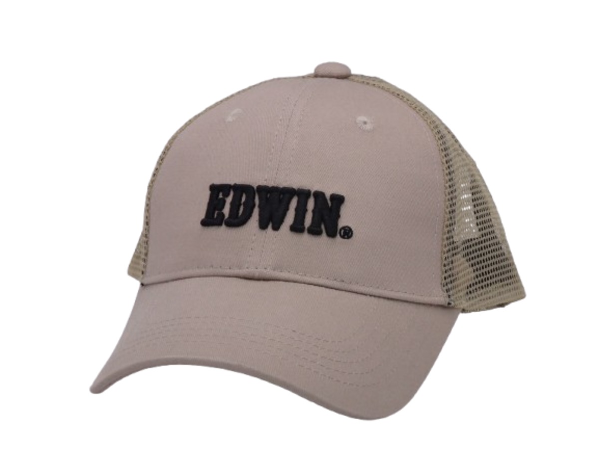 サンプル【アウトレット】edwin CAP エドウィン キャップ ベージュ 帽子 誠実堂製帽所 セイジツドウセイボウショ せいじつどうせいぼう ...