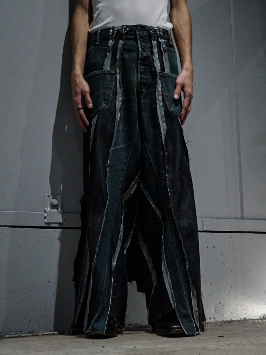 【add (C) vintage】“Original Remake” Levi’s 501 Multiple Panels Pattern ...