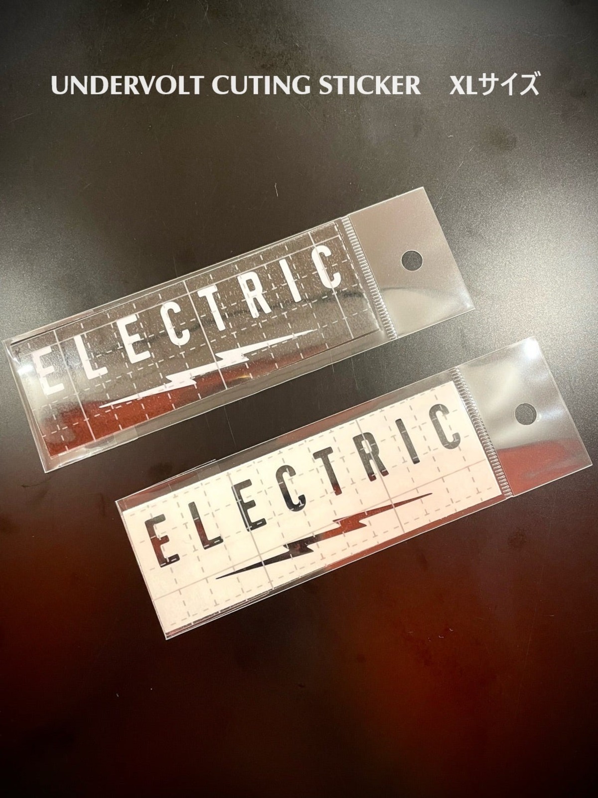 ELECTRIC / UNDERVOLT CUTING STICKER （XLサイズ） | ルアーショップB－FARM