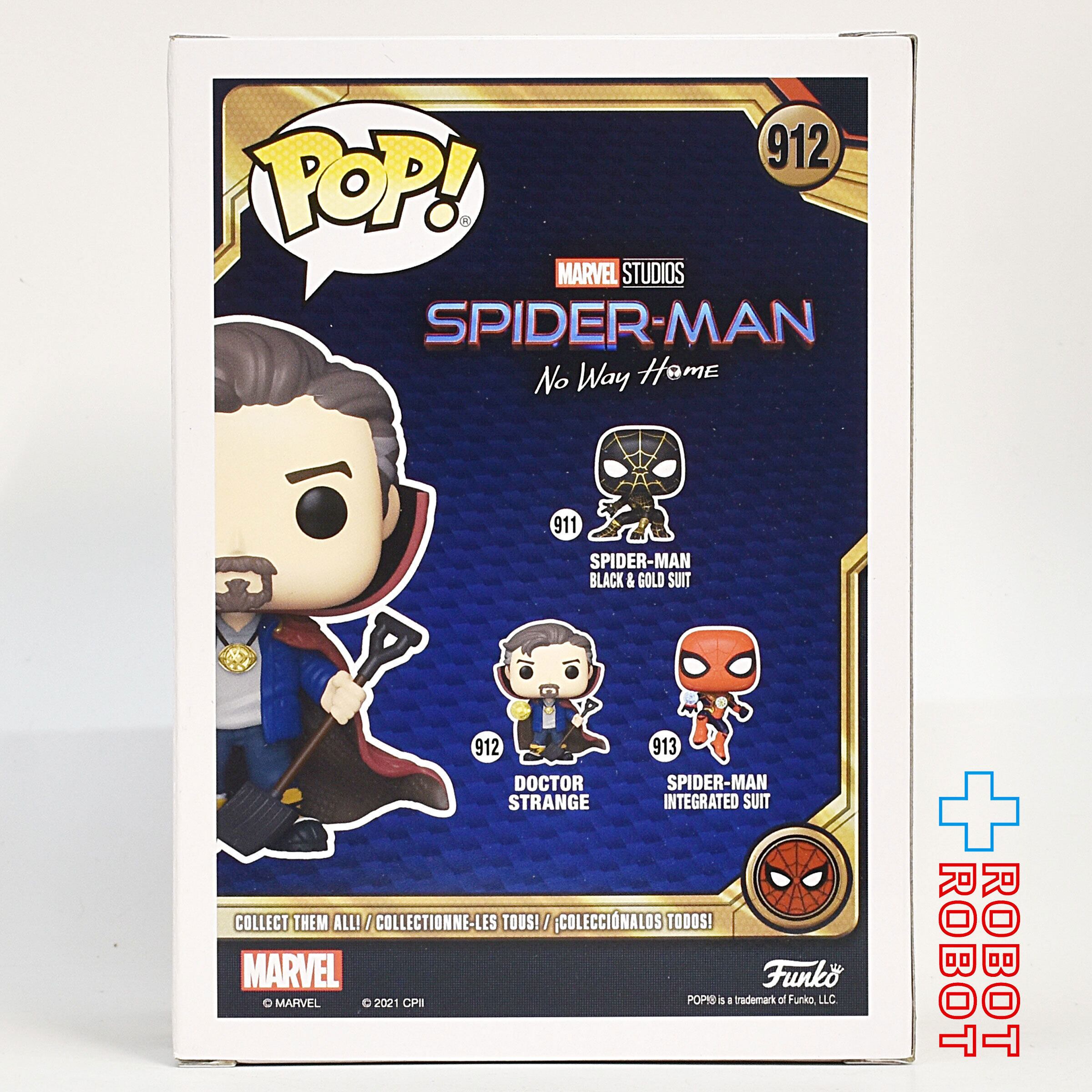 ファンコ POP! 912 マーベル スパイダーマン:ノー・ウェイ・ホーム ドクター・ストレンジ ビニールフィギュア 未開封 | ROBOTROBOT
