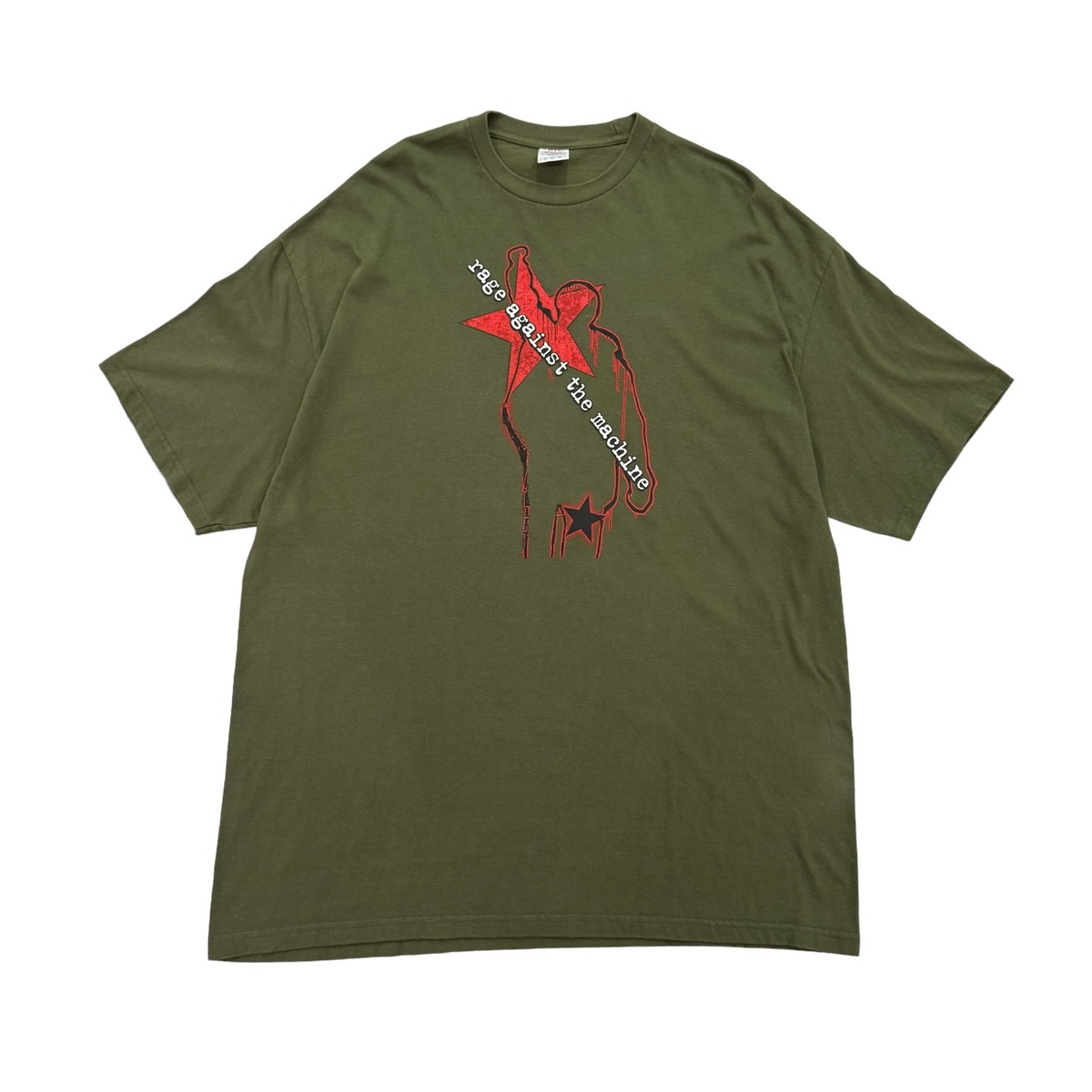 RAGE AGAINST THE MACHINE tour T-shirt 2XL | one day store tee