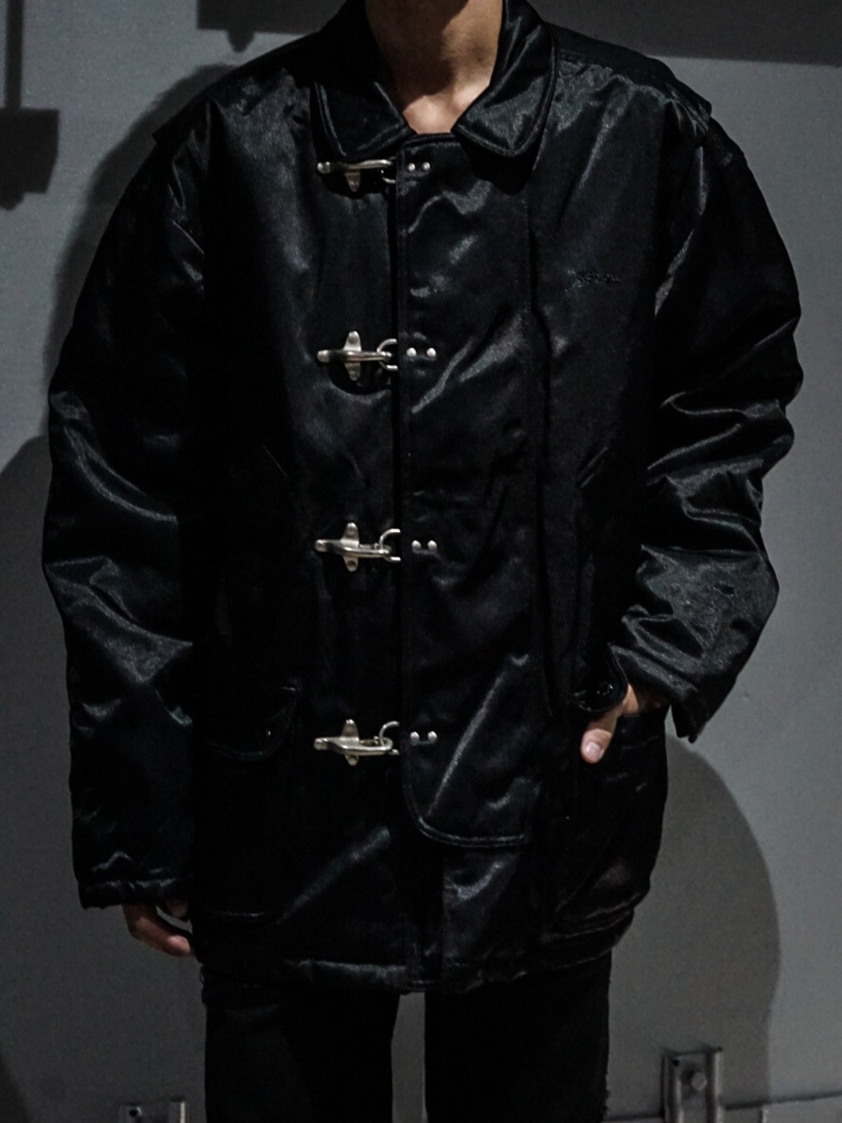 【add (C) vintage】"Schott" Vintage Nylon Fireman Jacket | Caka(カカ）下北沢古着屋 ...
