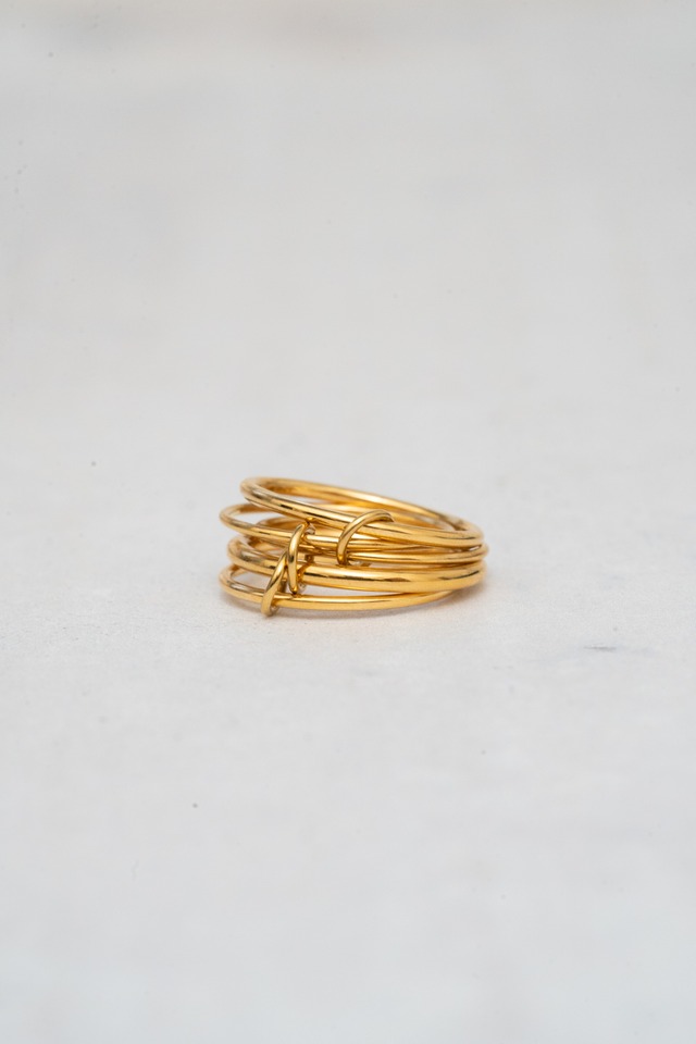 four arrange ring | 金属アレルギー対応のアクセサリー crea.jewelry