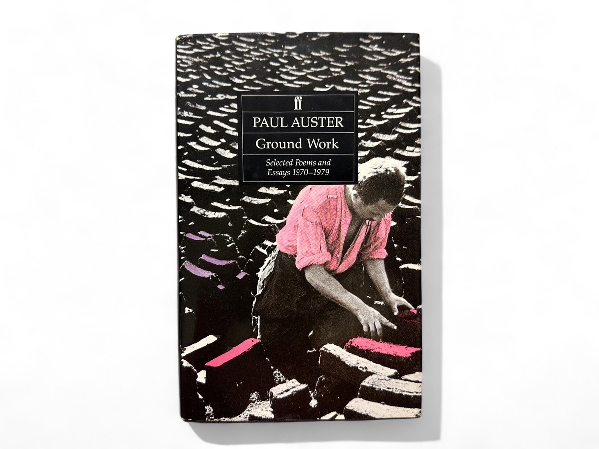 【SL138】【FIRST EDITION】Ground Work: Selected Poems and Essays 1970 ...