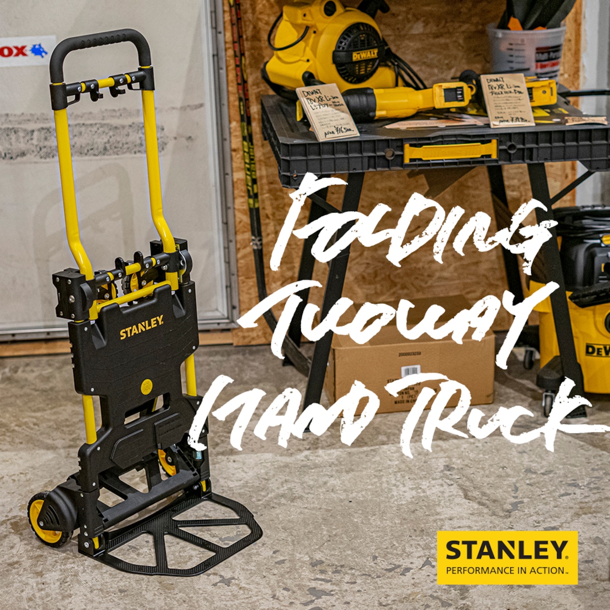 STANLEY／FOLDABLE HAND TRUCK | WHATNOT HARDWEAR STORE