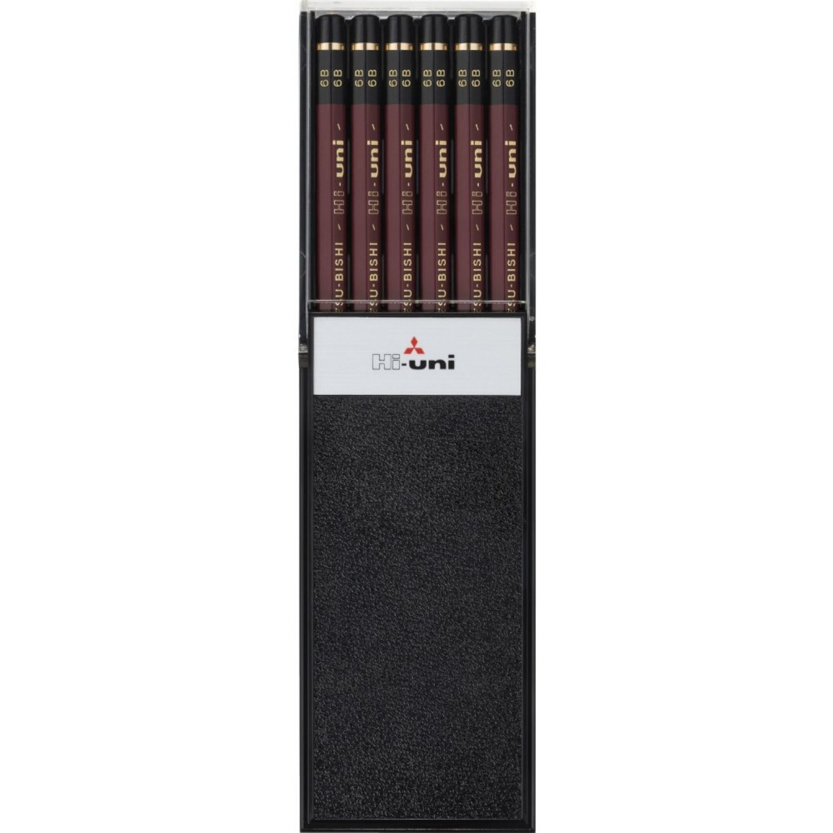 uni 三菱鉛筆 ハイユニ 6B 1ダース HU6B | LIBER BASE 1号店