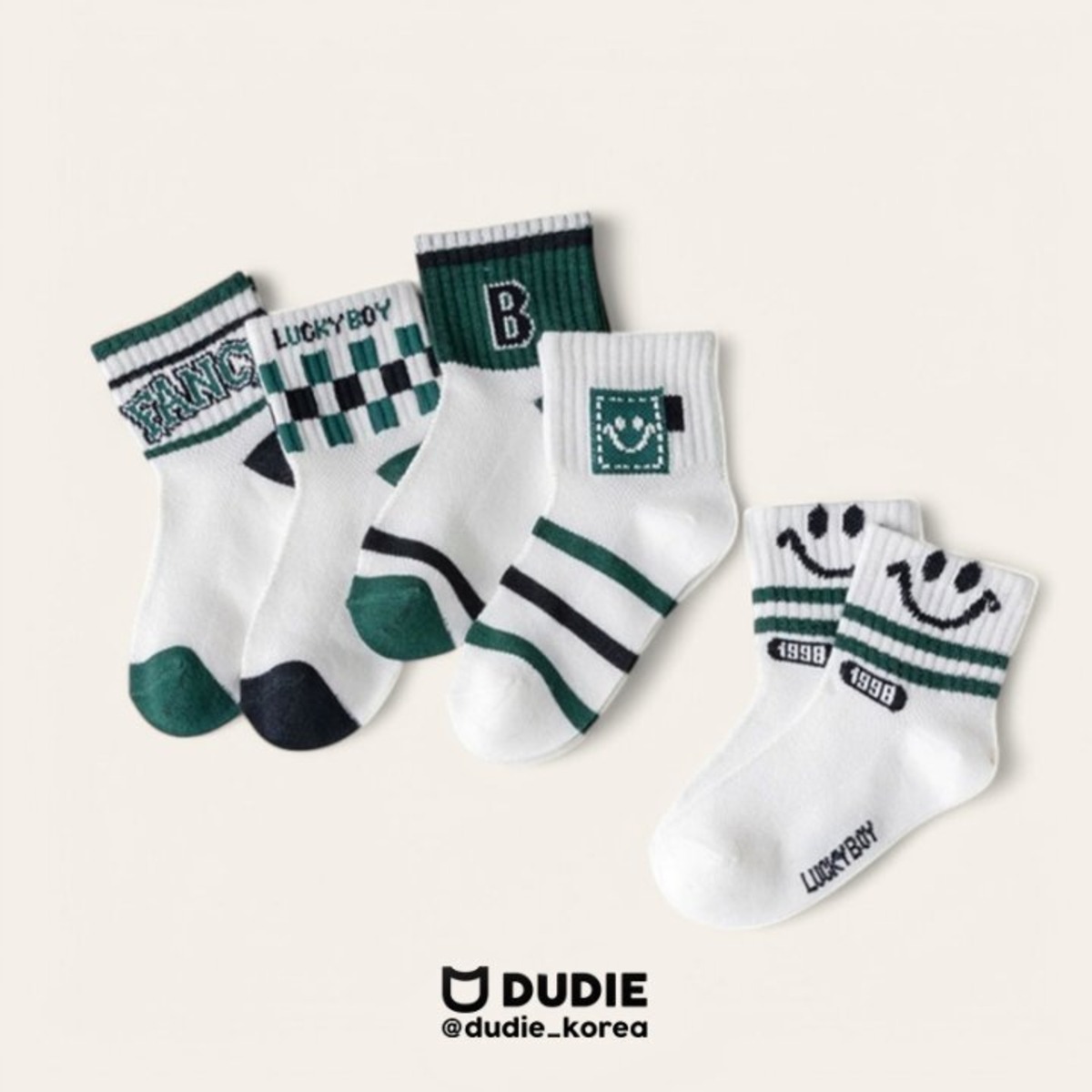【DUDIE】スマイル 靴下(KIDS) | aguuu_select