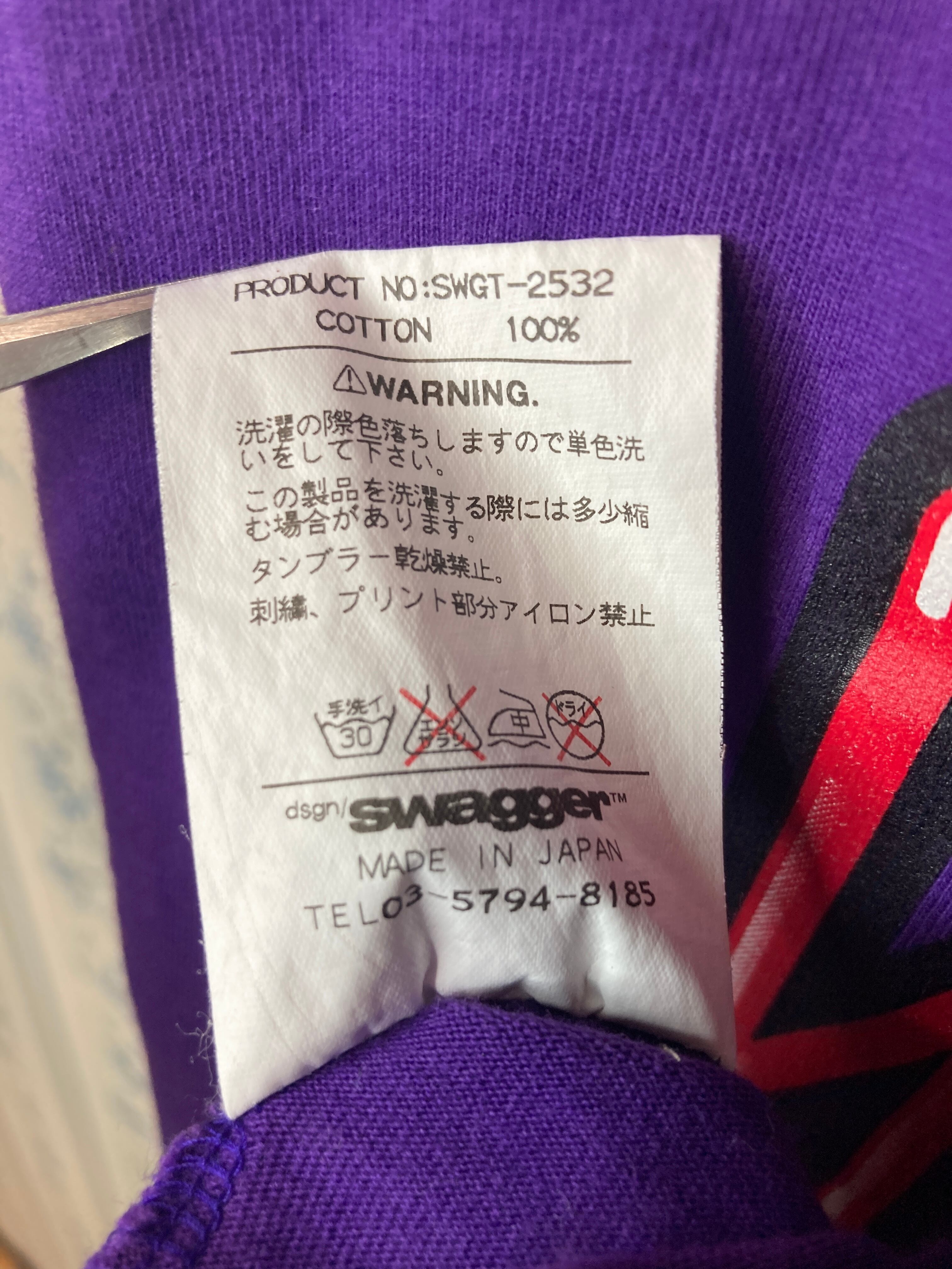 SWAGGER TKNY スワッガー ネオンサイン プリント Tシャツ SHAKKAZOMBIE シャカゾンビ OSUMI オオスミ ...