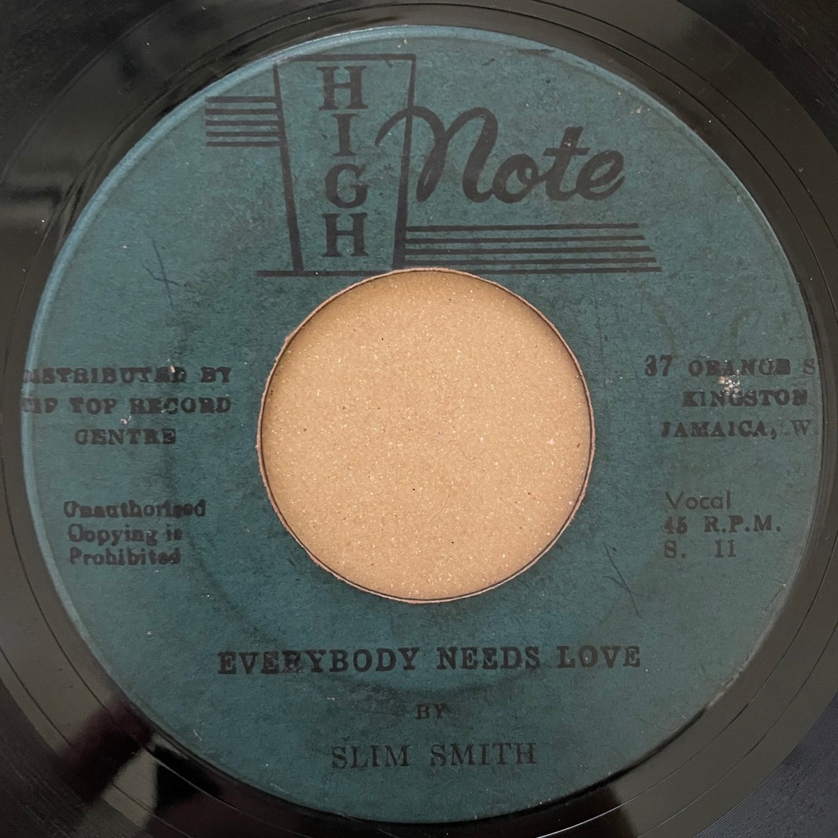 Slim Smith - Everybody Needs Love【7-21037】 | Jamaican Soul