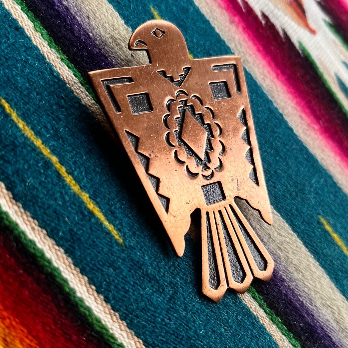 70s Bell Trading Post サンダーバード カッパーブローチ | LITTLE GO