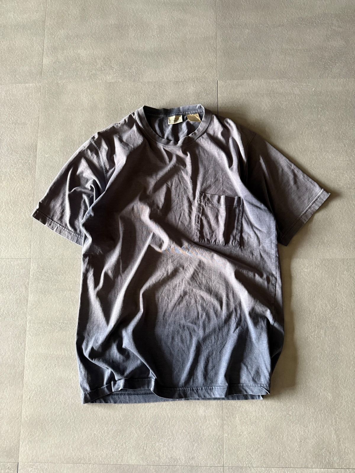 90's St.John's Bay Pocket "fade" S/S Tee | Pheasant