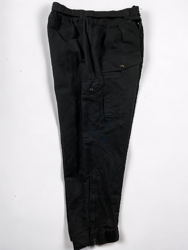 90's ITALIAN AIR FORCE CREW Pilot Pants "Black Overdye" | Sanroku Base ...