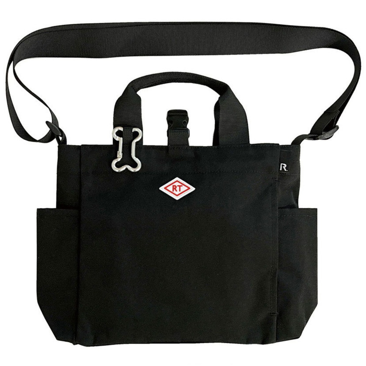 2024新作 犬 お散歩バッグ ROOTOTE DOG.BUDDY 1129 ルートート SN.スクエア.ドッグ.バディ-B ブラック | SPORTUS