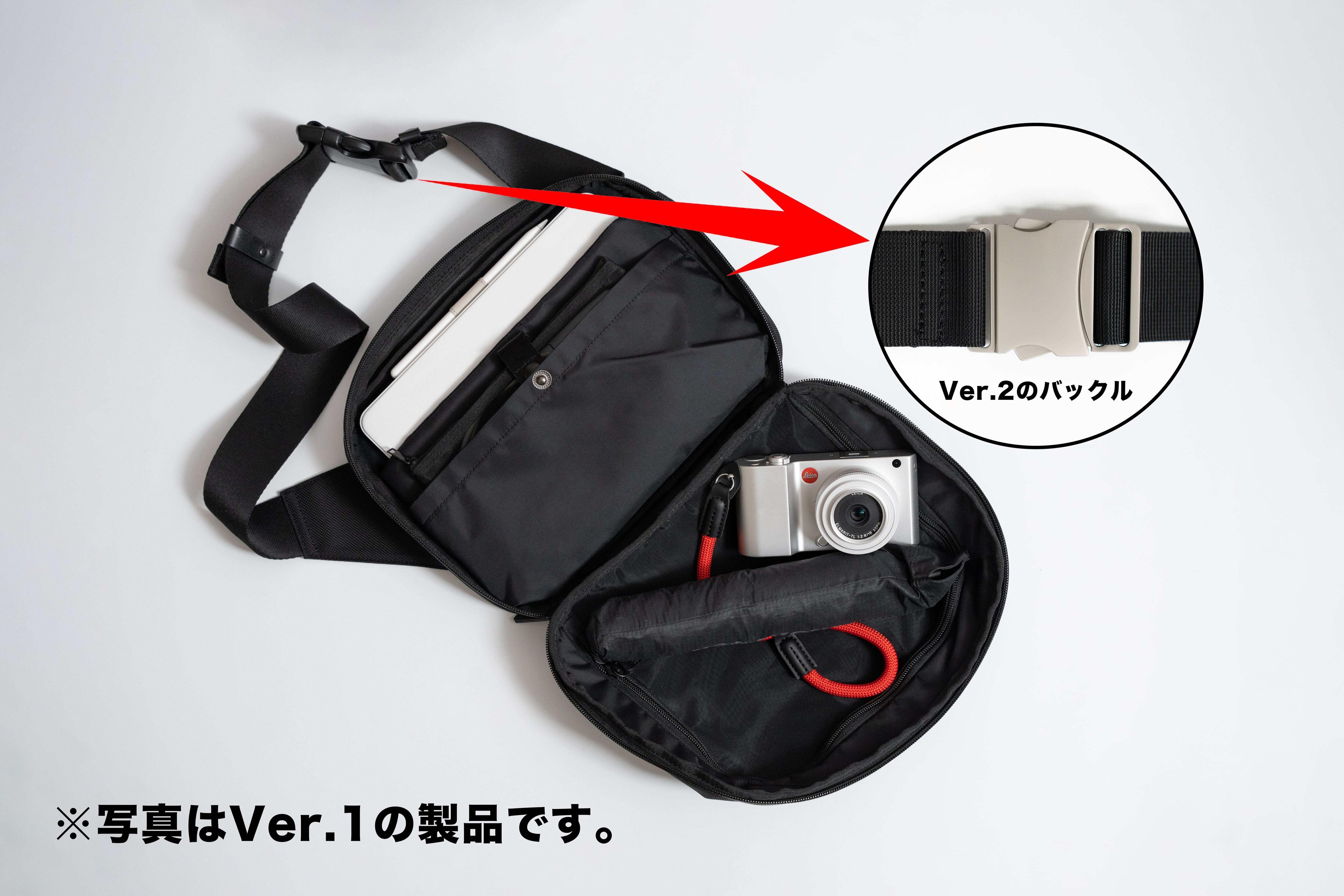 iPadユーザーのためのボディバッグ「HALFDAY PACK ver.2」 | drip公式オンラインショップ