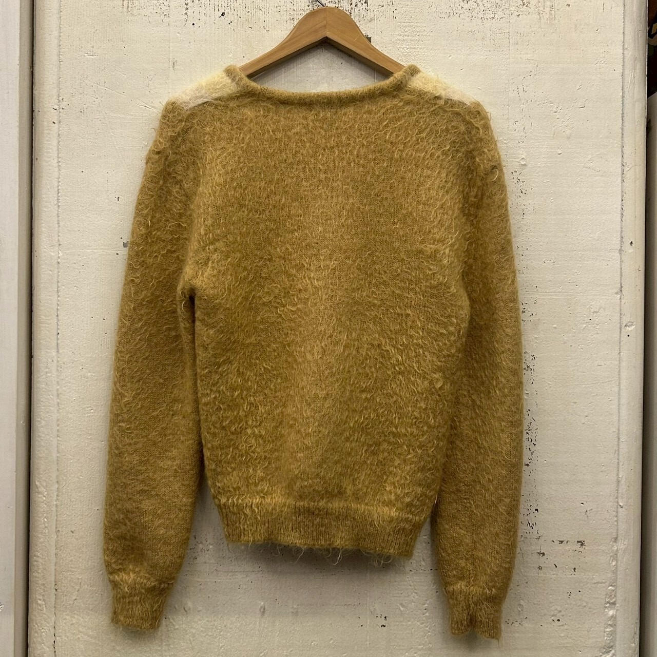 “COACH” V-Neck Mohair Sweater | Pigsty Umeda