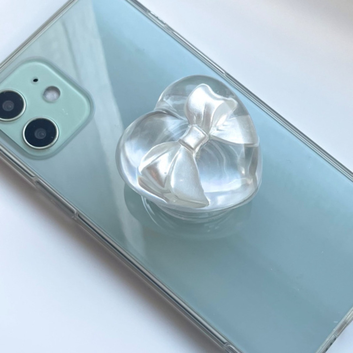 [ELROY] white ribbon griptok 正規品 韓国ブランド 韓国代行 韓国通販 韓国ファッション グリップトック | BONZ (韓国ブランド 代行)