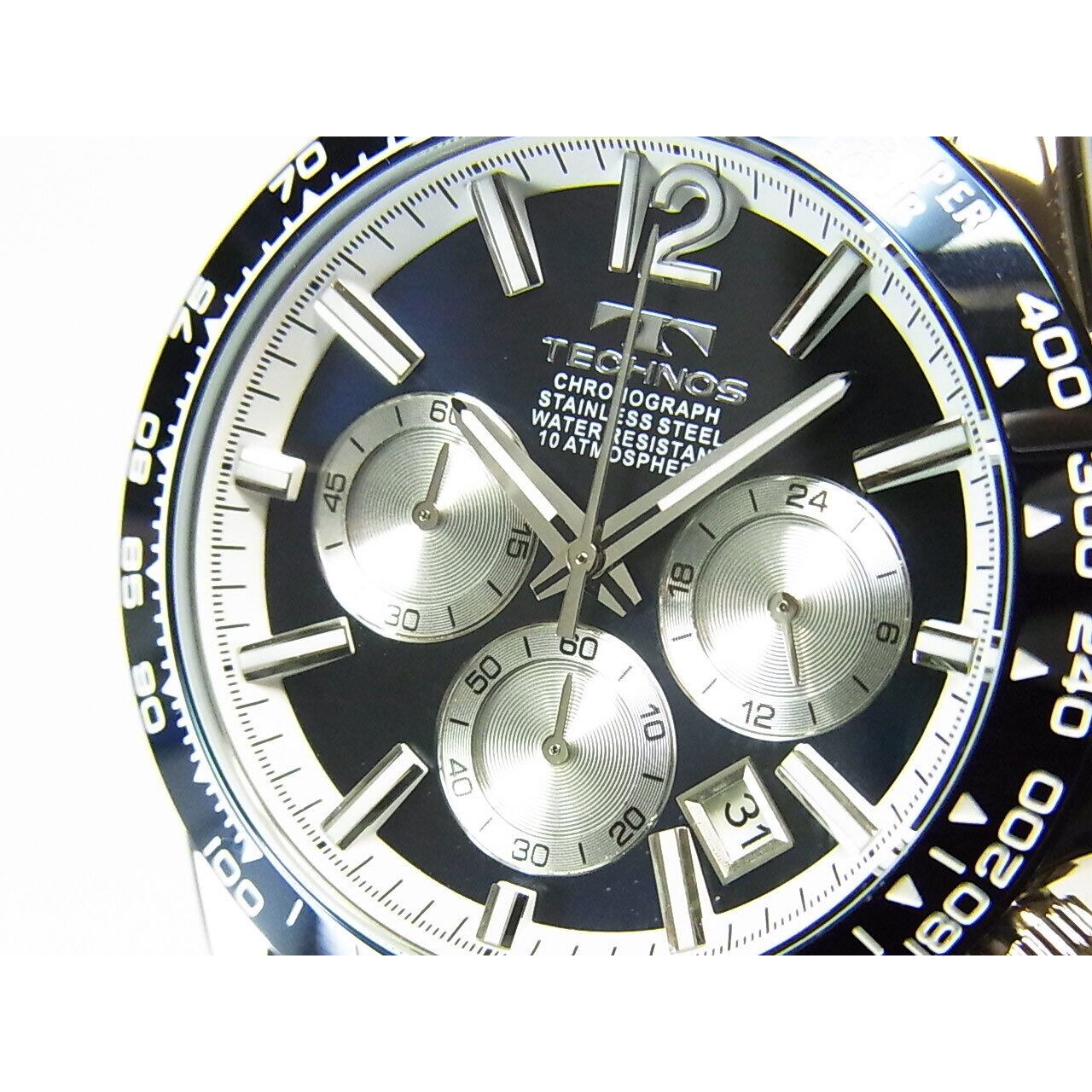 TECHNOS テクノス MEN'S 紳士 Chronograph クロノグラフ T8C03NN 定価￥55,000-(税込)新品です。 | 時計のうじいえ