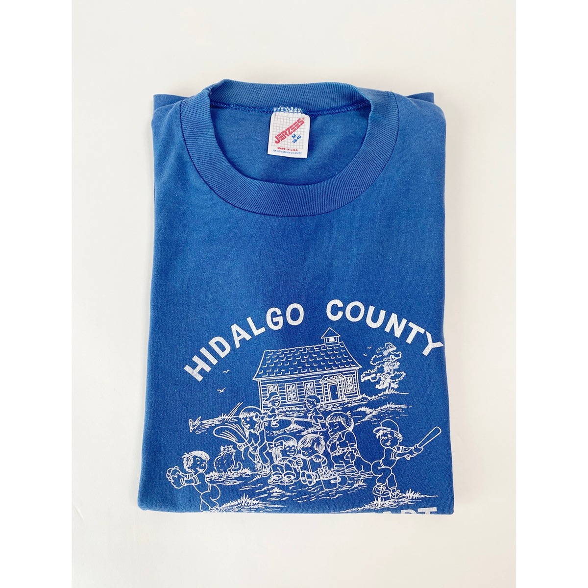 baby blue T-shirts | AYEC VINTAGE