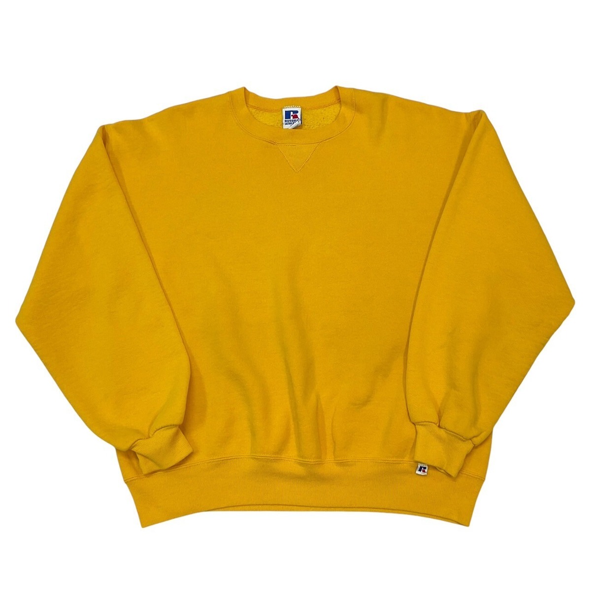 90s "Russel" Solid Sweat Shirts USA製 ゴールデンサイズ | Pigsty Amemura