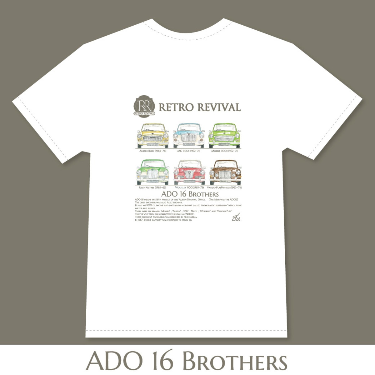 ADO 16 Brothers T-Shirts｜ADO16ブラザーズ | Retro Revival