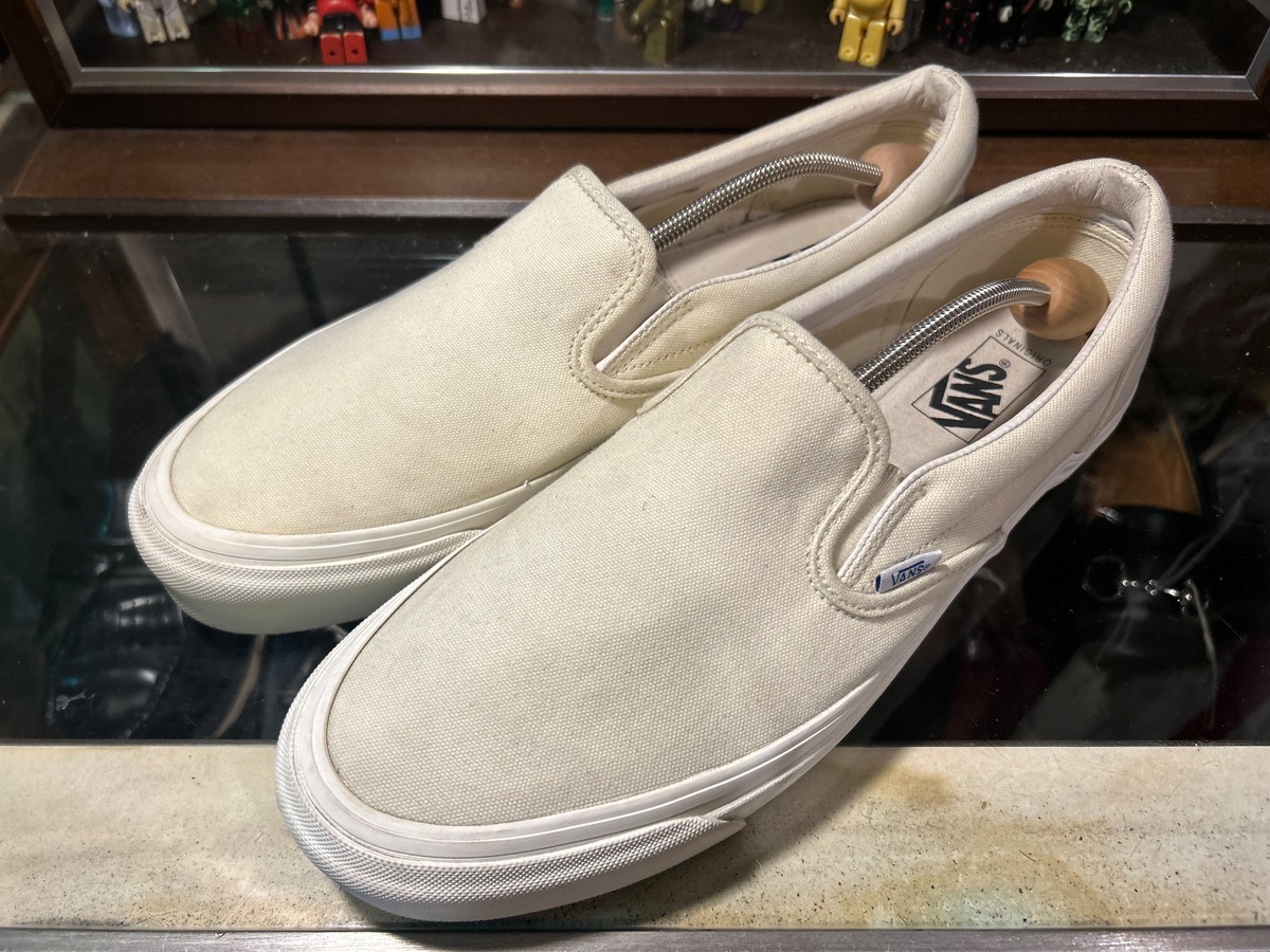USA企画 VANS VAULT SLIP-ON "WHITE" 30cm | USED SNEAKERS KAI