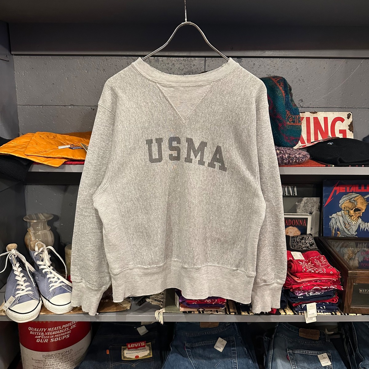 80s Champion Reverse Weave Sweat Shirt USMA | VOSTOK