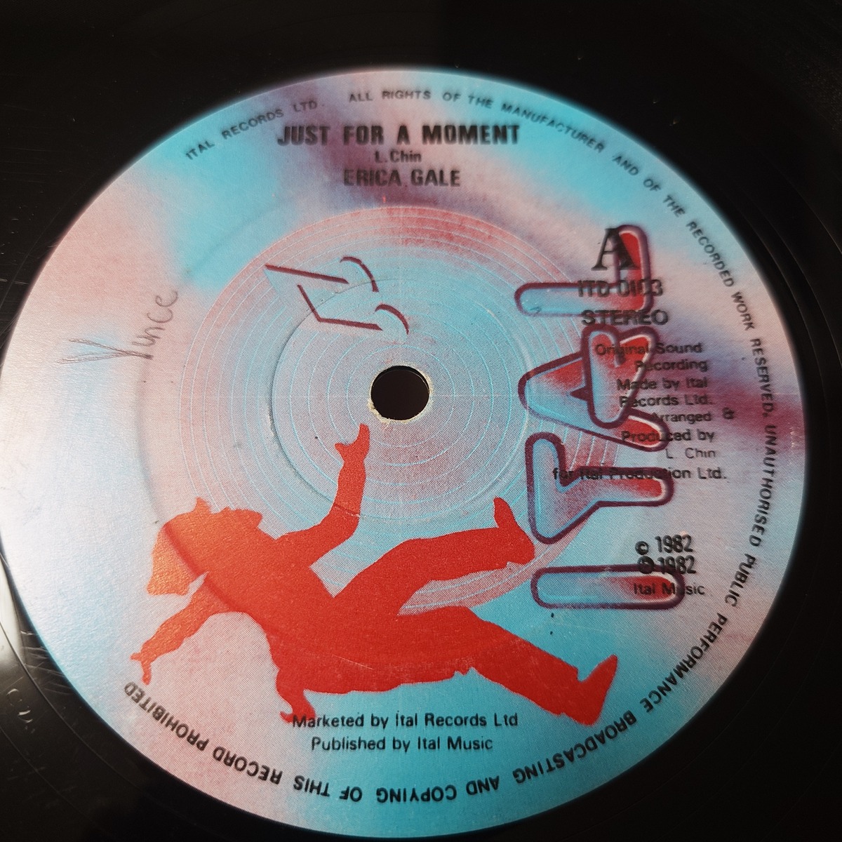 Erica Gale - Just For A Moment // Ital 12inch / レゲエ レコード ショップ Reggae ...
