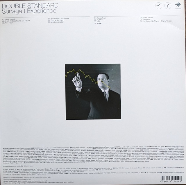 Sunaga t Experience「DOUBLE STANDARD」produced by 須永辰緒：LPレコード | 音とこだま