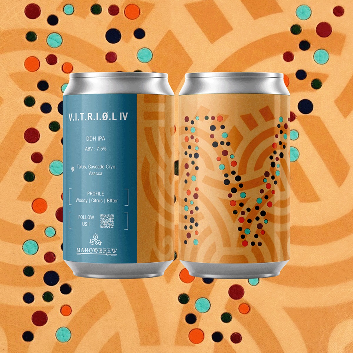 【缶ビール 6本】V.I.T.R.I.Ø.L IV 340ml | MAHOWBREW