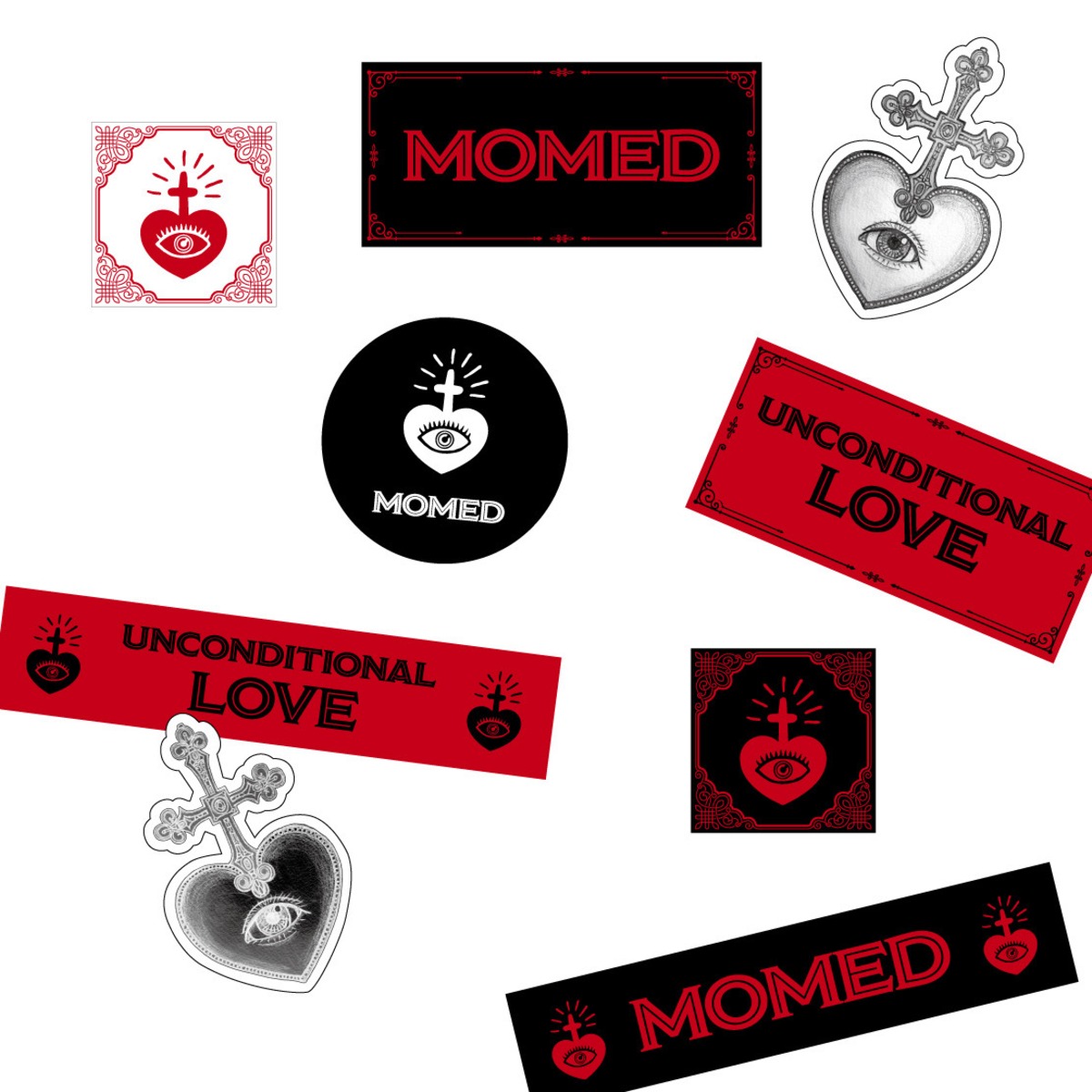 MOMED 高品質ステッカー9枚セット | LOVE WORLD MART 2nd