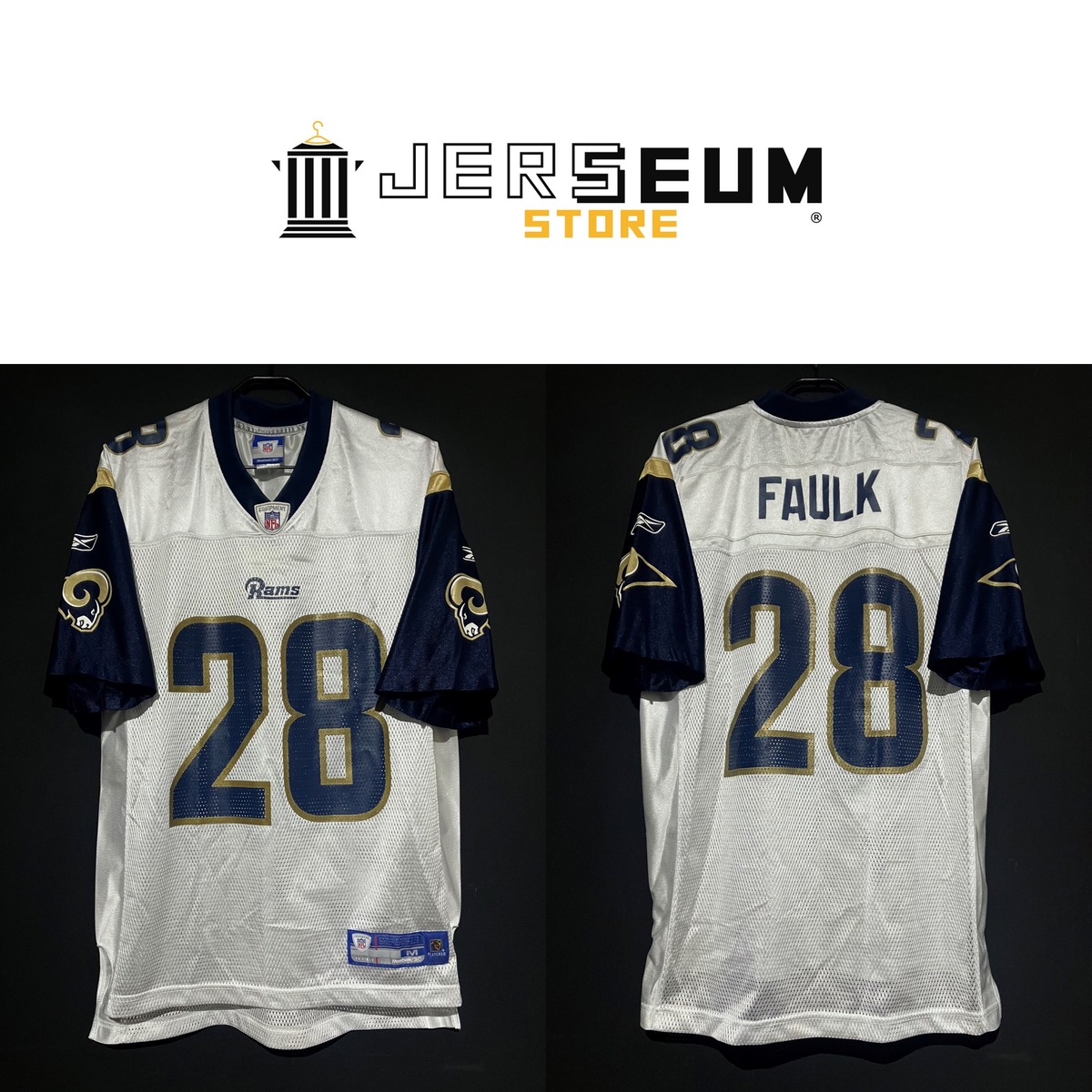 【2002/06】 / St. Louis Rams（A） / Condition：Preowned / Grade：7 / Size：M ...