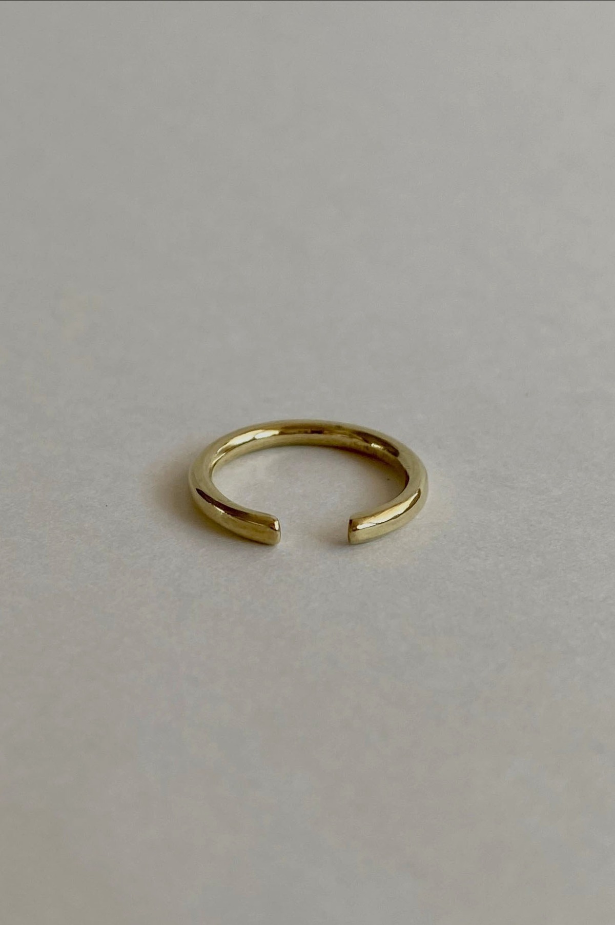 slit ring / gold | POFU