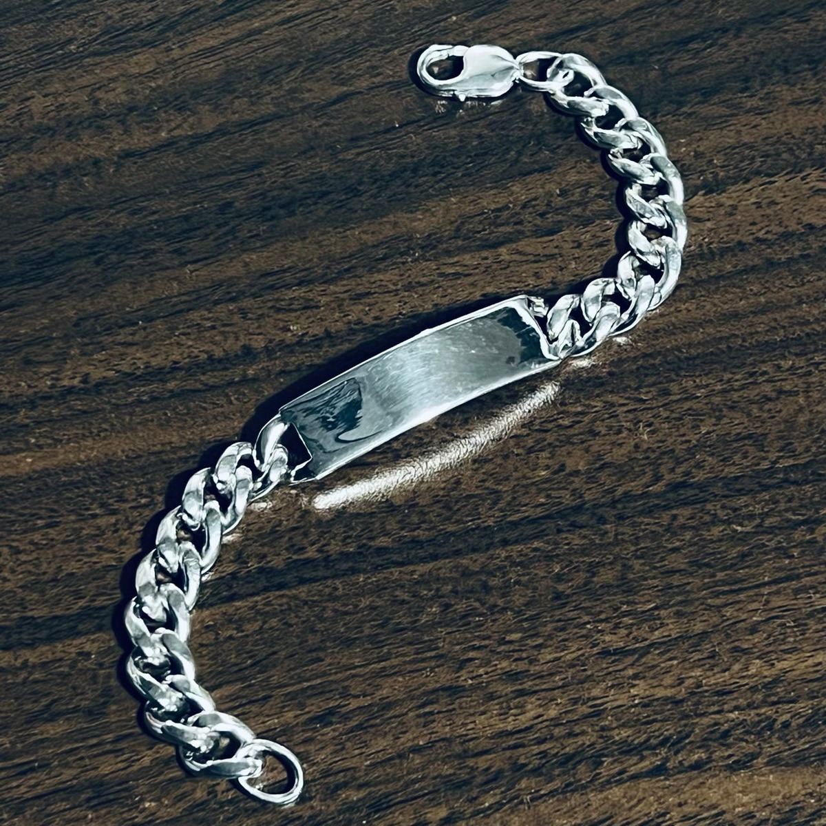 VINTAGE TIFFANY & CO. ID Bracelet Sterling Silver | ヴィンテージ ティファニー ID ...