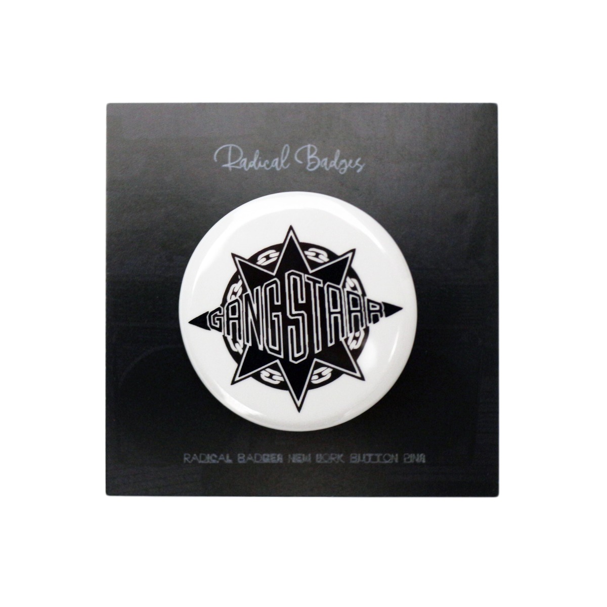 Radical Badge Gang Starr PinBack Button | mingus