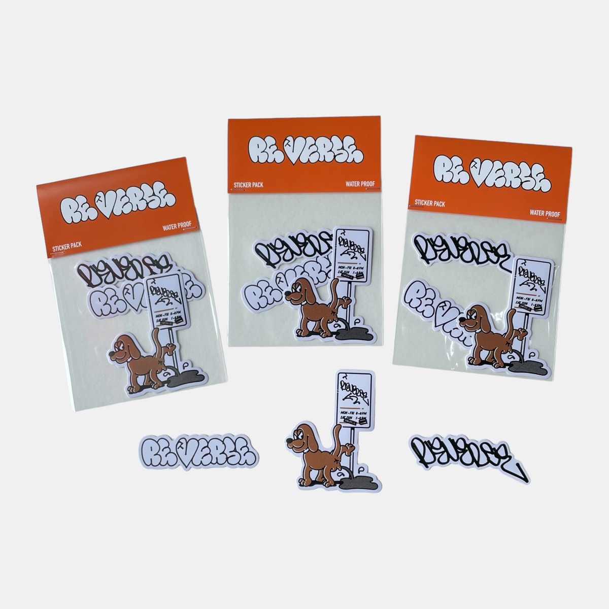 REVERSE STICKER PACK | REVERSE STORE