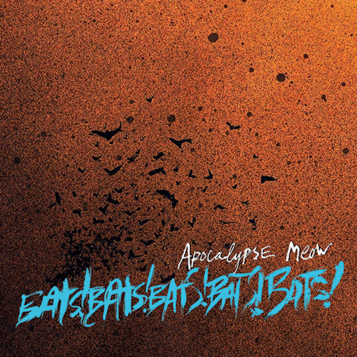 apocalypse meow / bats!bats!bats! 7" PURPLE vinyl | punker than me.