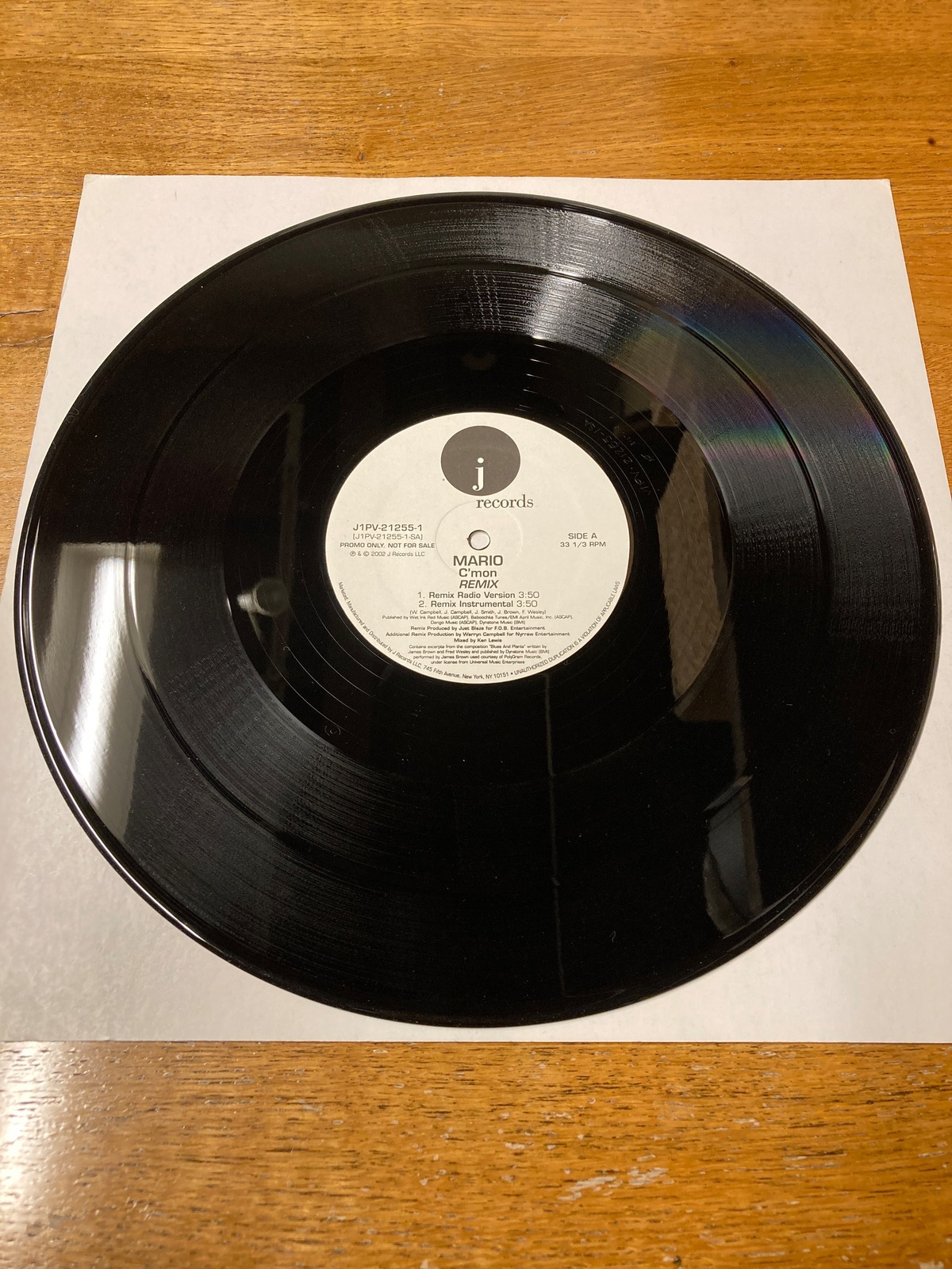 Mario/C'mon | ミソベースレコード