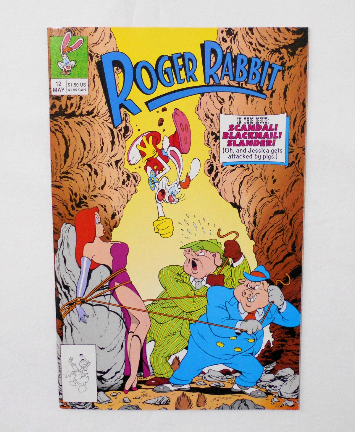 【ロジャーラビット ロジャー・ラビット ROGER RABBIT】 #12 ＜1991年＞ DISNEY AMBLIN アメコミ アメリカン ...