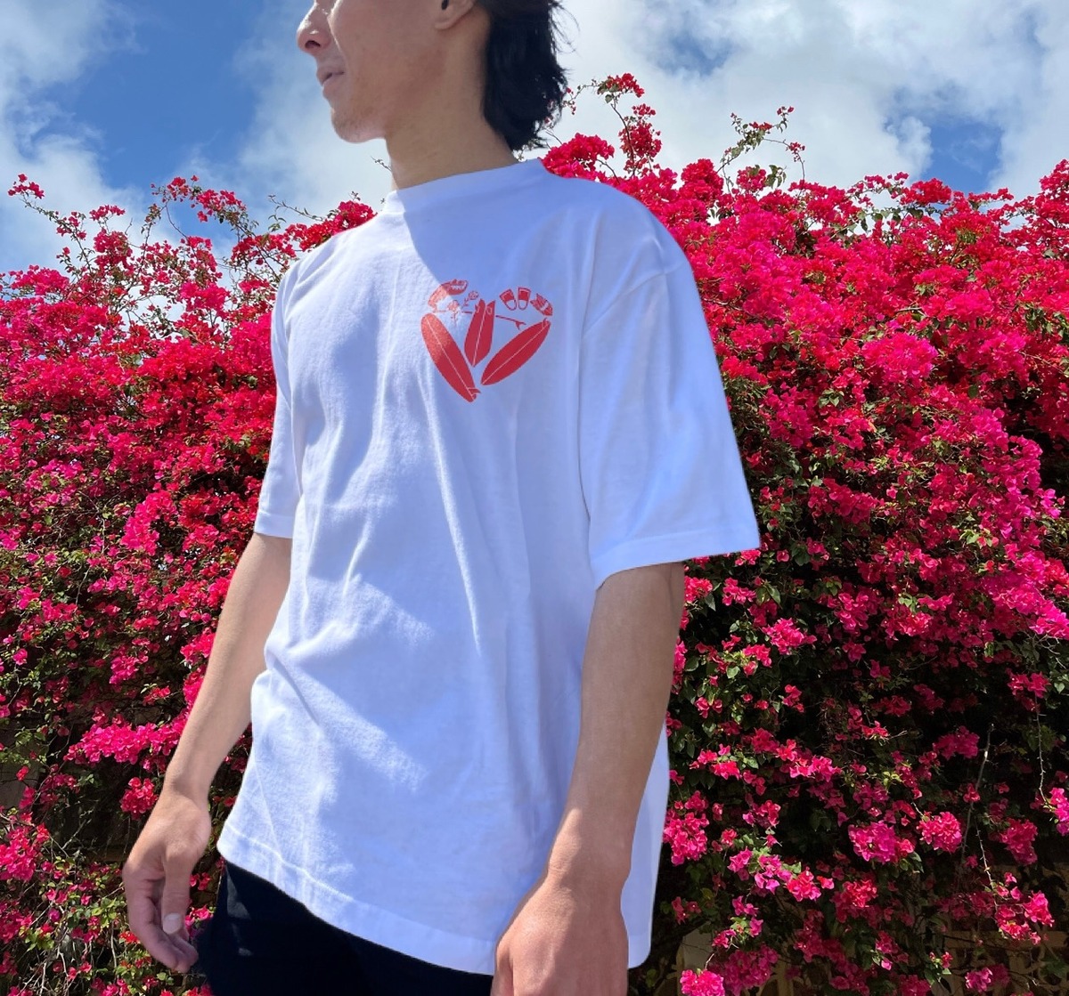 S/S Tee Artist collaboration series w/ @candart_iki “Heart” - Love ...