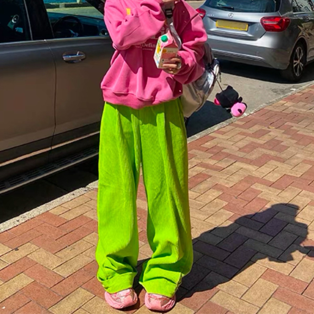 コーデュロイワイドレッグパンツ 2col BL0099 | .Bliss