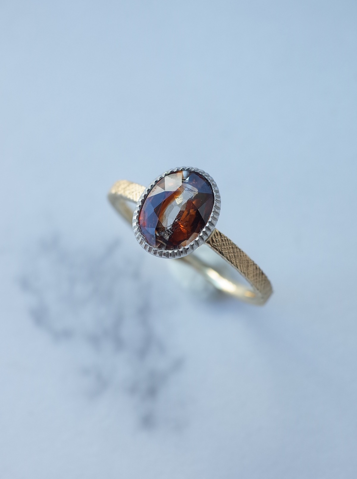 Bicolour Zircon Ring | MOEMI SUGIMURA