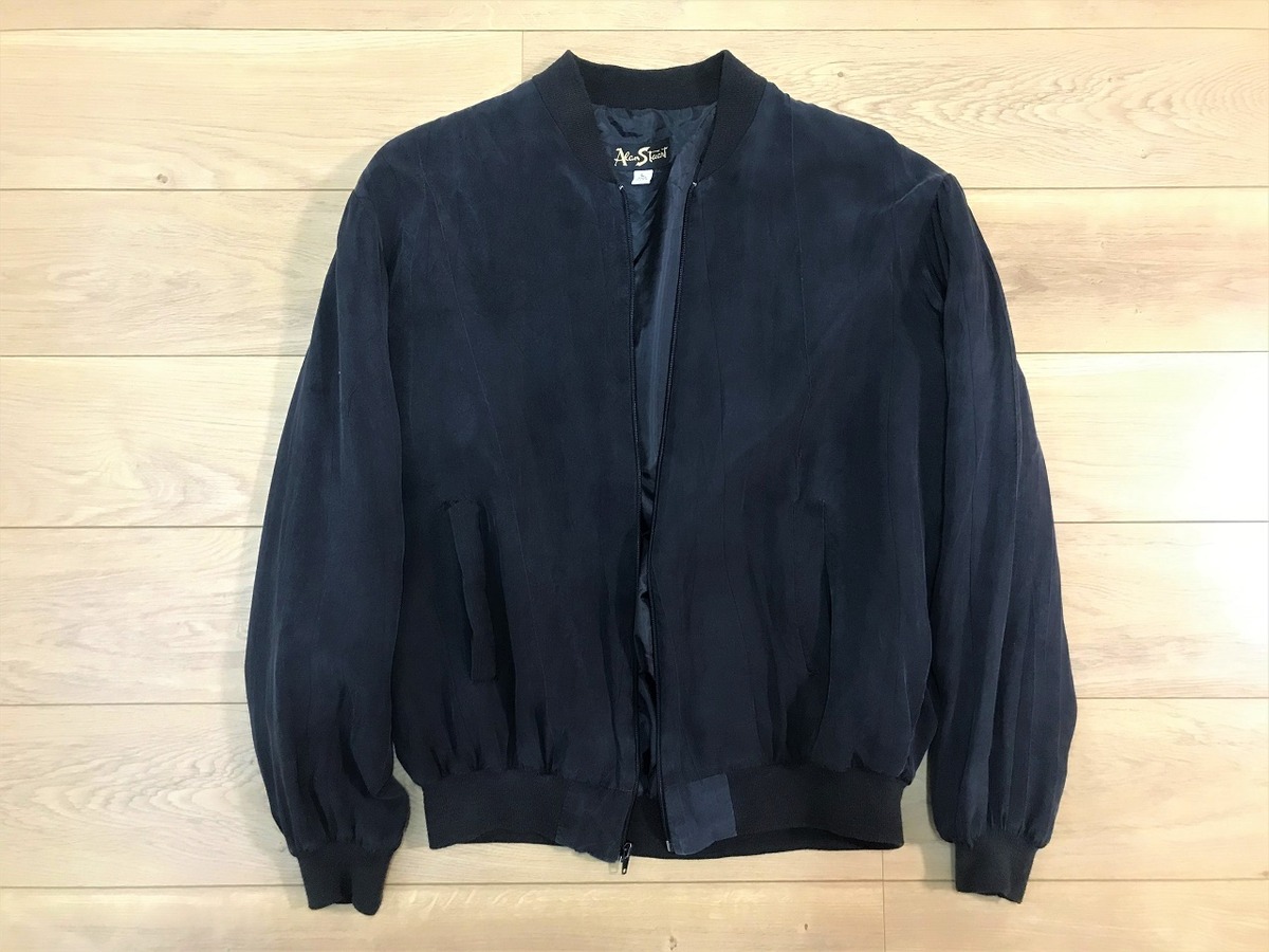 90s Alan Stuart full zip blouson MADE IN USA | AFTER DARK