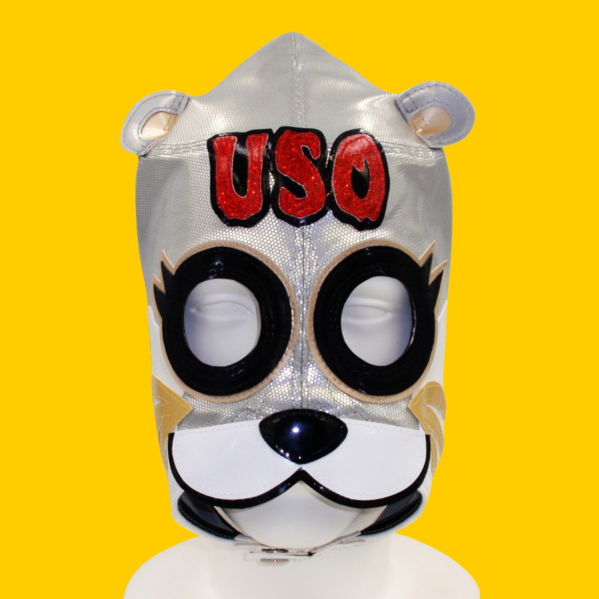 LUCHAカワウソ ホワイトマスク / LUCHANIMAL | PANDA☆ROCKS WEB SHOP