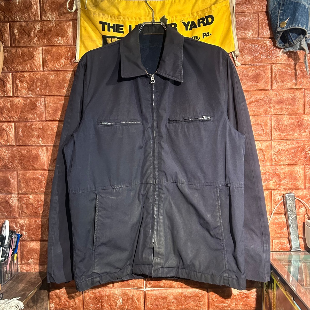 【60〜70s】US.NAVY Utilty jacket (submarine jacket) | Johnson Market